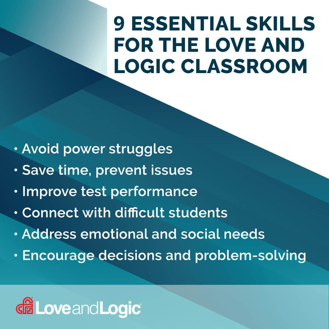 9 Essential Skills for the Love and Logic Classroom - 3rd Edition